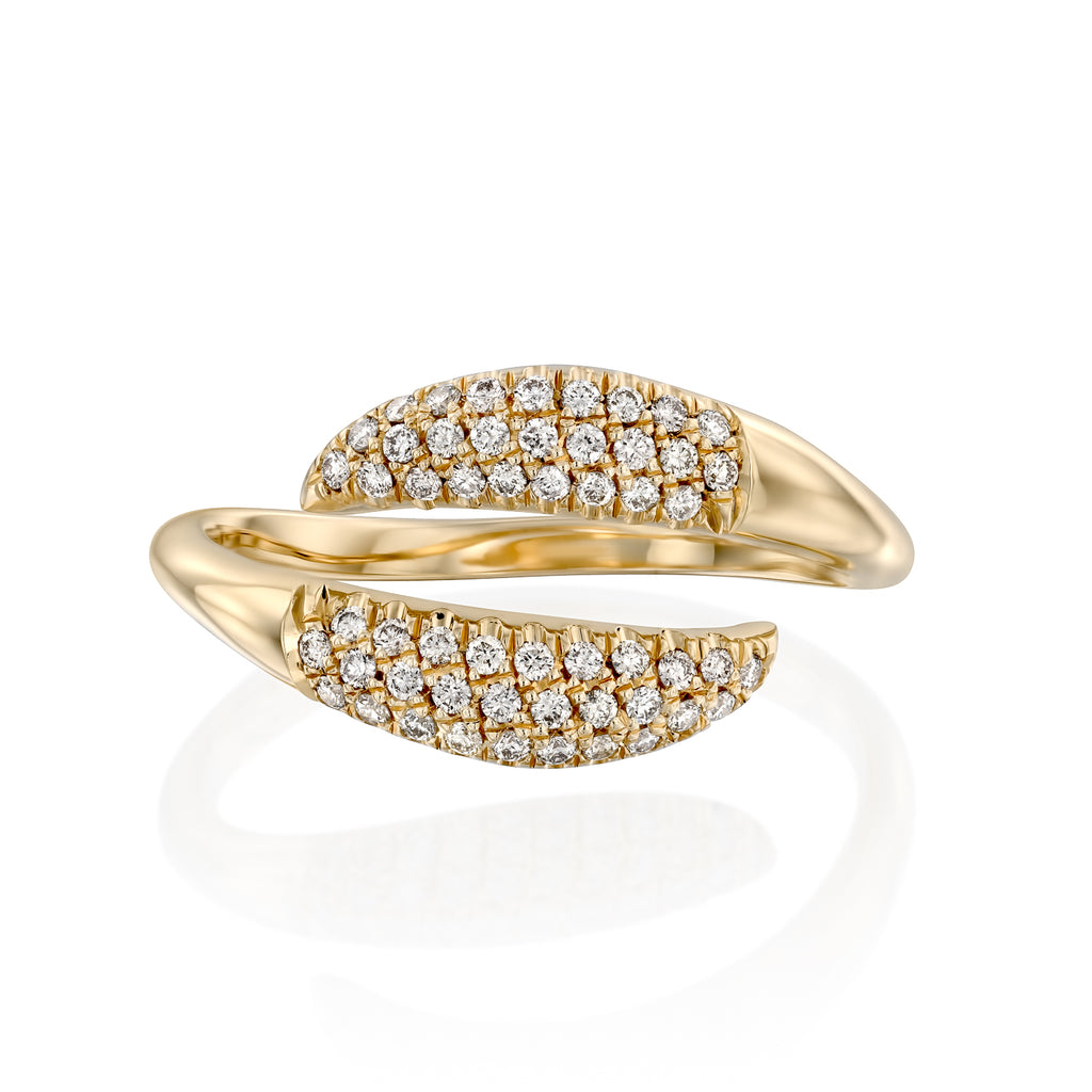 Tails Ring - Diamonds – Danielle Gerber Fine Jewelry