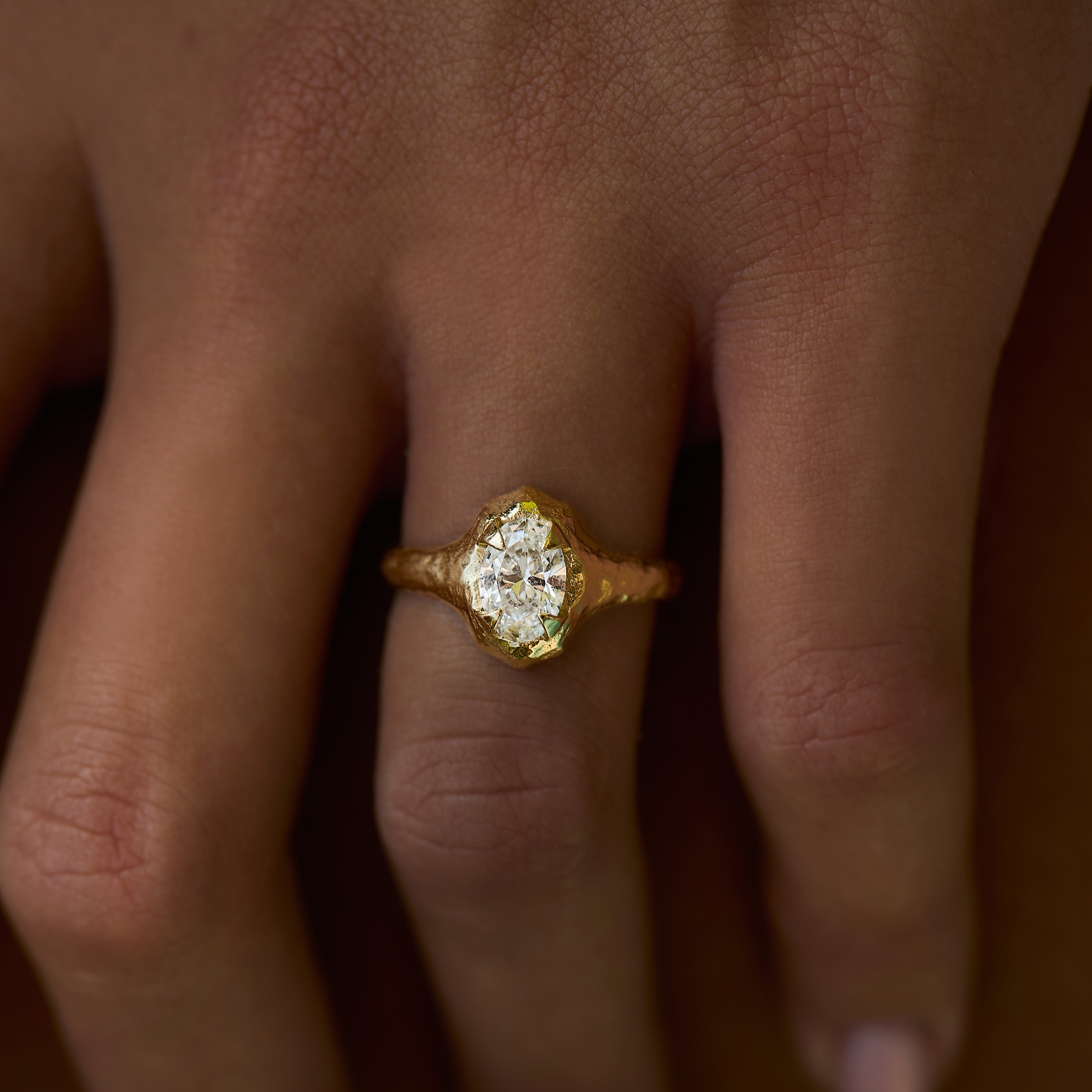 Mystic Temple Engagement Ring – Danielle Gerber Fine Jewelry